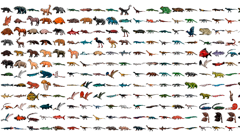 Dino Hazard: Chronos Blackout - HUGE UPDATE: OVER 150 NEW ANIMALS ...