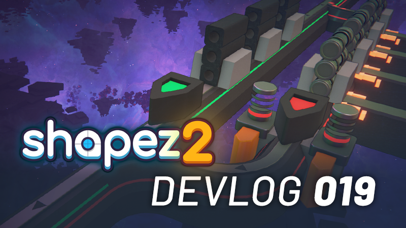 shapez - Devlog 019 - The one about Trains - Steam News