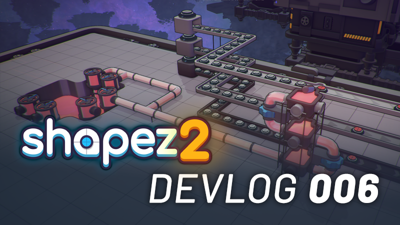 shapez - Devlog 006 - Fluids - Steam News