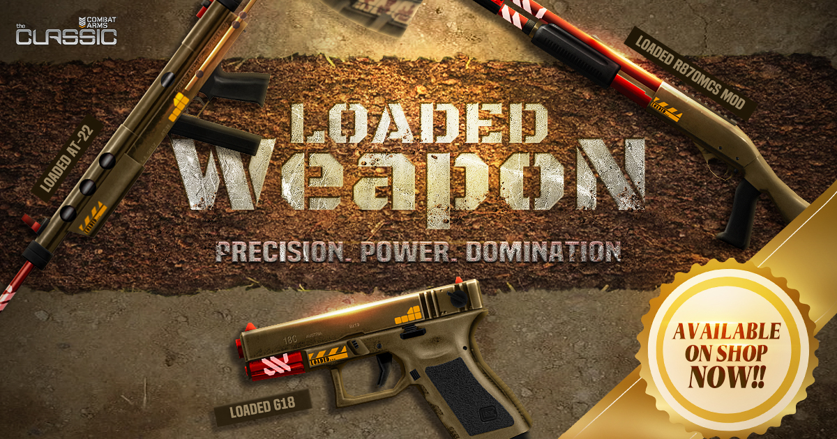 Unleash a whirlwind of firepower with the new Loaded Weapons, each ...