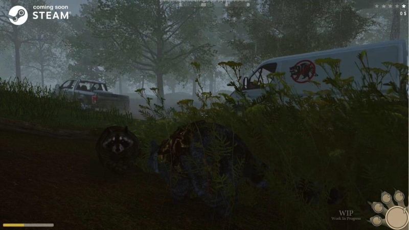 Wanted Raccoon - People invading the forest - Steam News
