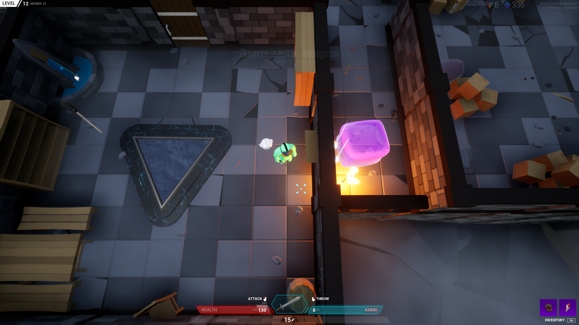 Right now there are 2 realms: Dungeon and Islands . Every fifth level ...