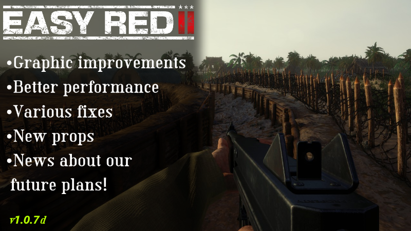Steam :: Easy Red 2 :: New post processing, big improvements and future ...