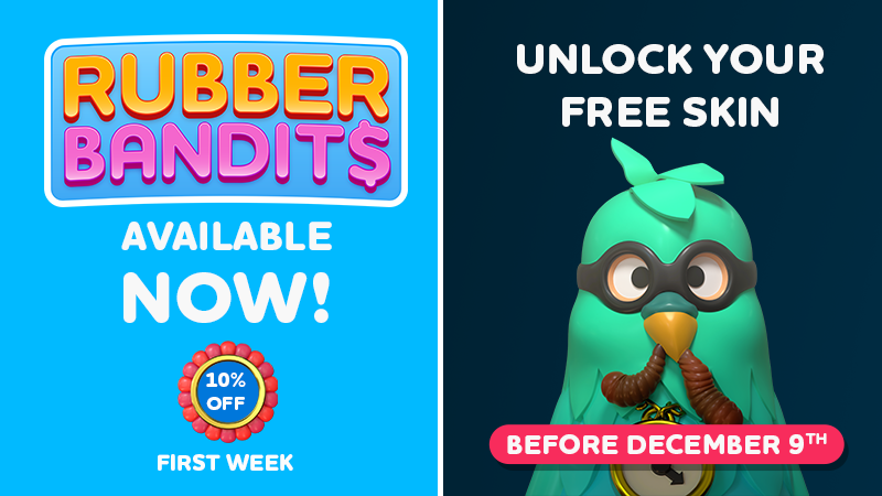 Rubber Bandits - Rubber Bandits is released! - Steam News