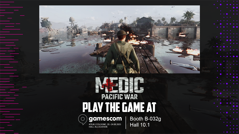 Medic: Pacific War - Medic: Pacific War @ gamescom 2025! - Steam News