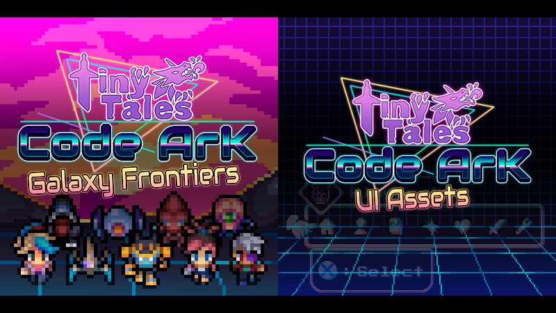 RPG Maker MZ - New DLC: MT Tiny Tales - CodeArk Galaxy Frontiers ...