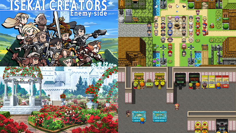 RPG Maker MZ - Official DLC: Fantasy walking graphics and unique Enemy ...