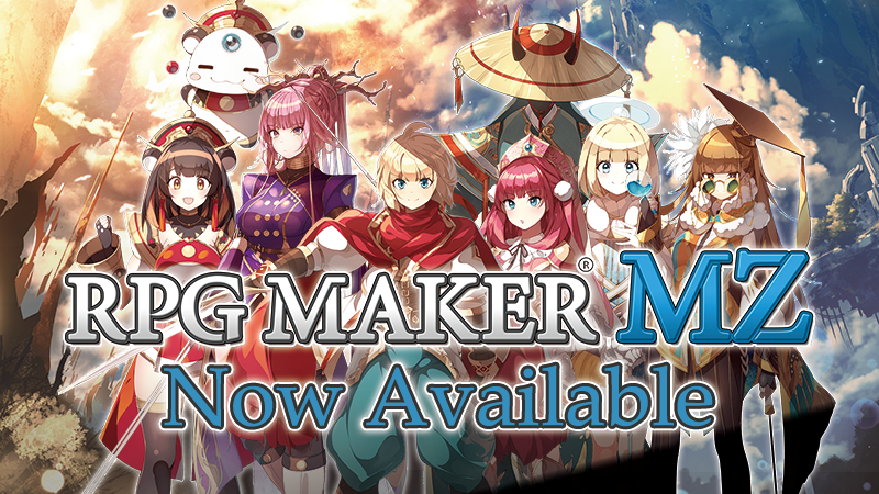 RPG Maker MZ - RPG Maker MZ is now AVAILABLE! - Steam News