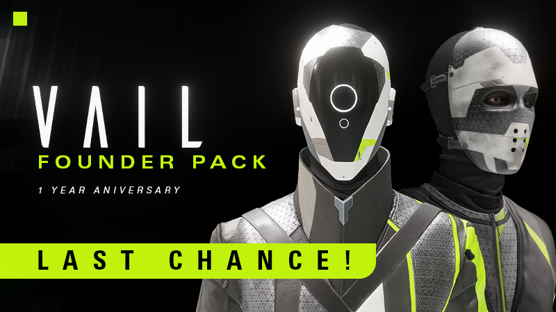 VAIL VR - Founder Pack Last Chance - Steam News