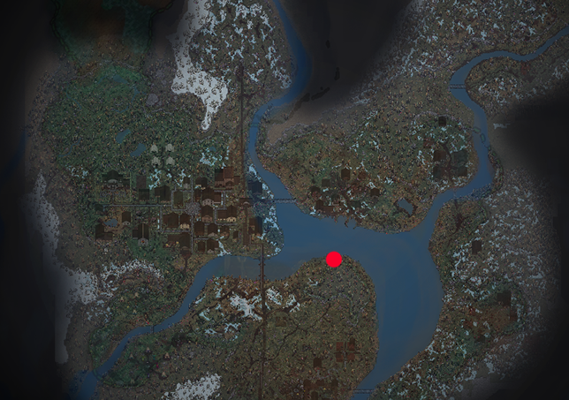 1. Go to the spot marked on the map. Remember to prepare thoroughly ...