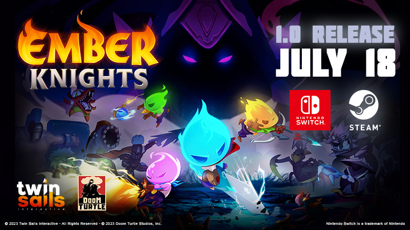 Ember Knights - Ember Knights 1.0 to release on July 18! - Steam News