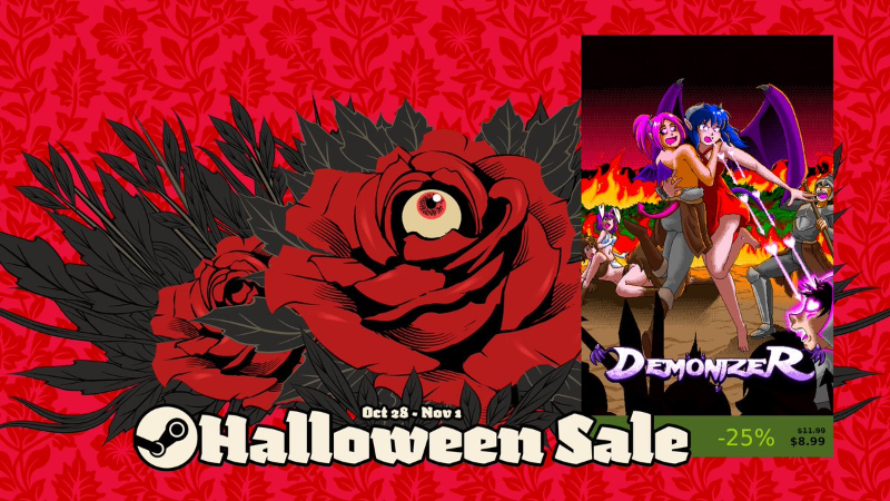 Demonizer - Halloween & 1st Birthday sale - 25% off - Steam News