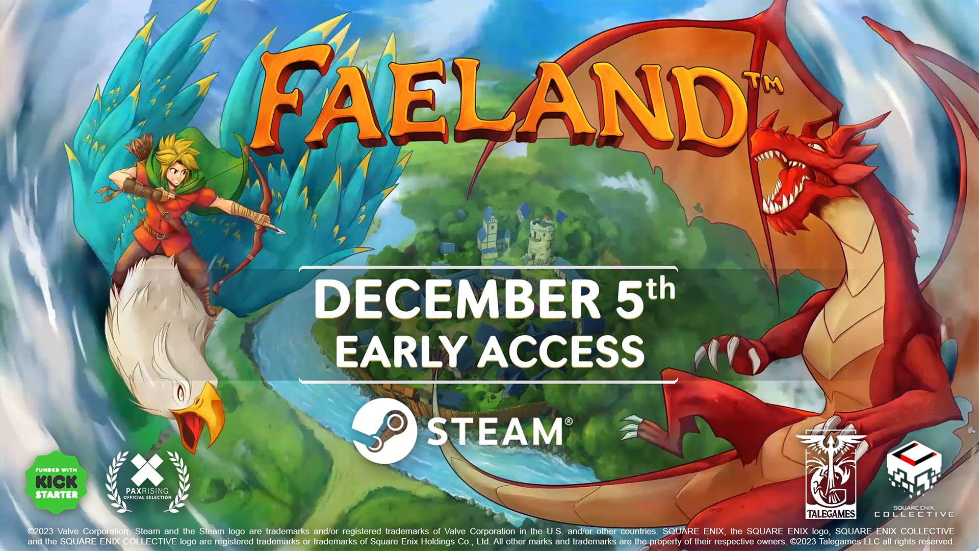 Faeland will be launching as Early Access on Steam on December 5th!