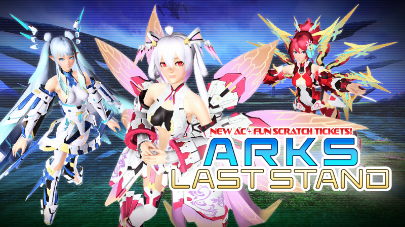 Phantasy Star Online 2 New Genesis - AC & FUN SCRATCH TICKETS: ARKS ...
