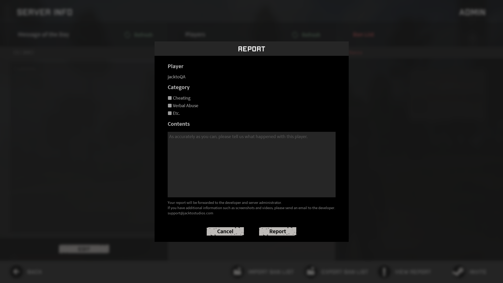 2. Game restriction system