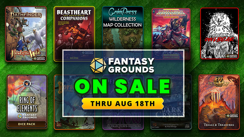 Fantasy Grounds Unity - 20% OFF DICE PACKS, AAW, Mutants & Masterminds ...