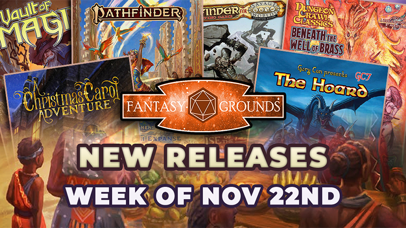 Fantasy Grounds Unity - NEW RELEASES - Fantasy Grounds - WEEK of NOV ...