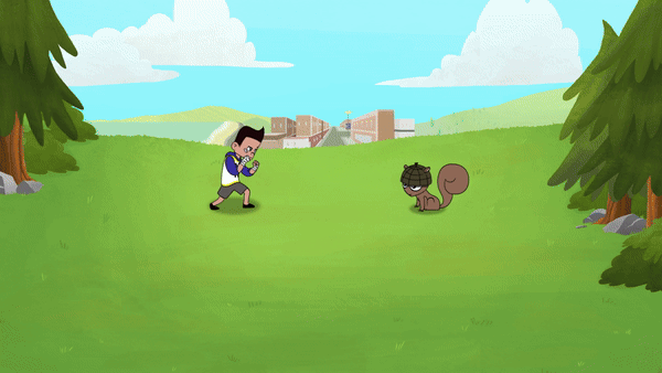 The meter will decrease over time, so if you want the game to ease up ...