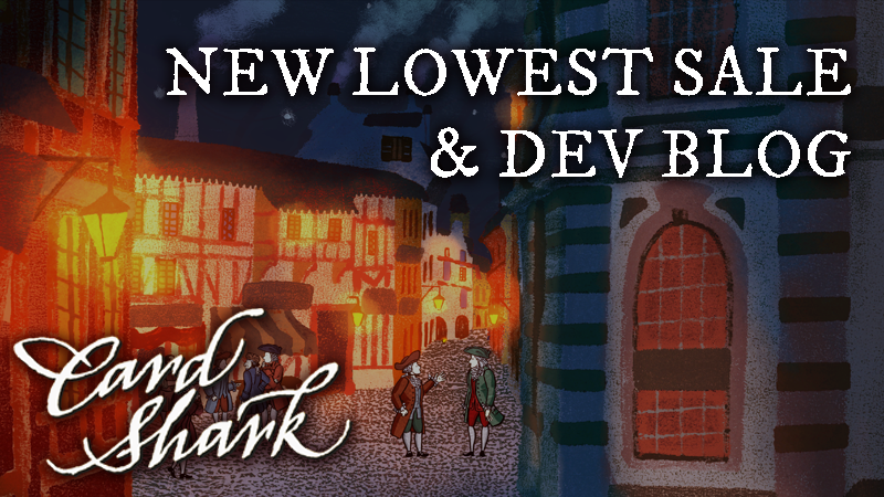 Card Shark - The Art of Card Shark Dev blog and a new lowest SALE price ...
