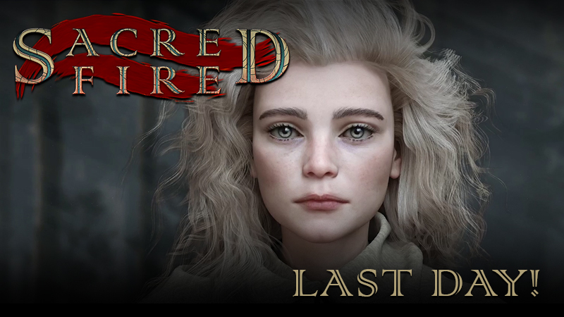 Sacred Fire: A Role Playing Game - Steam Next Fest - Last Day! - Steam News