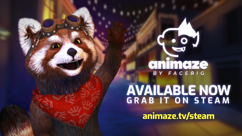 Animaze by FaceRig - Animaze is Available Now! - Steam News