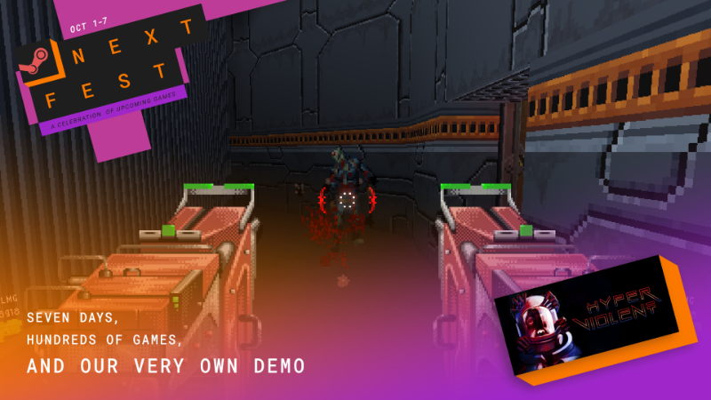 HYPERVIOLENT - Win a free Steam key for HYPERVIOLENT! - Steam News