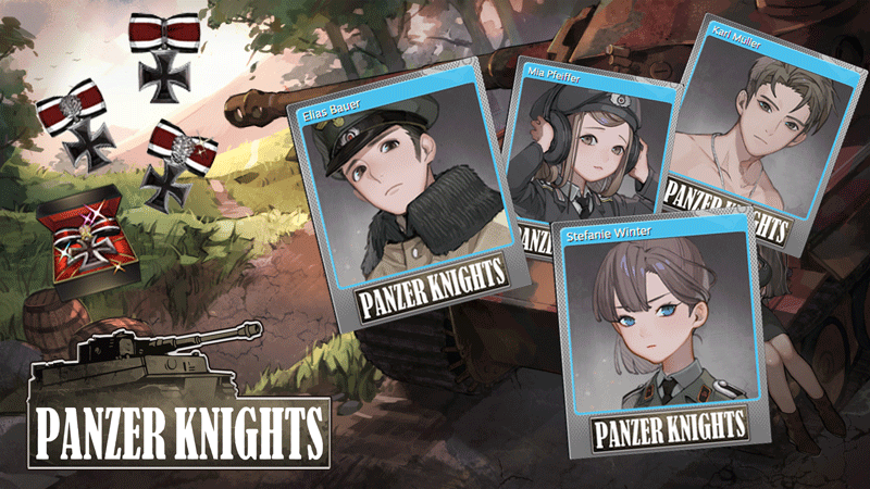 Panzer Knights - Trading Cards, Badges are released! - Steam News