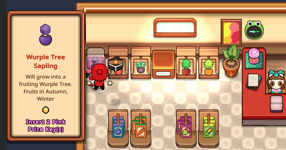 Restocking Prize Cabinets