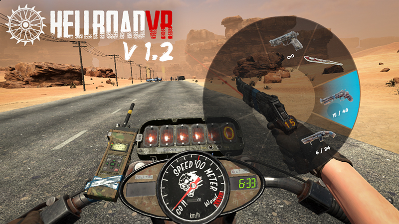 Hell Road VR - Hellroad VR : Update 1.2 - Steam News