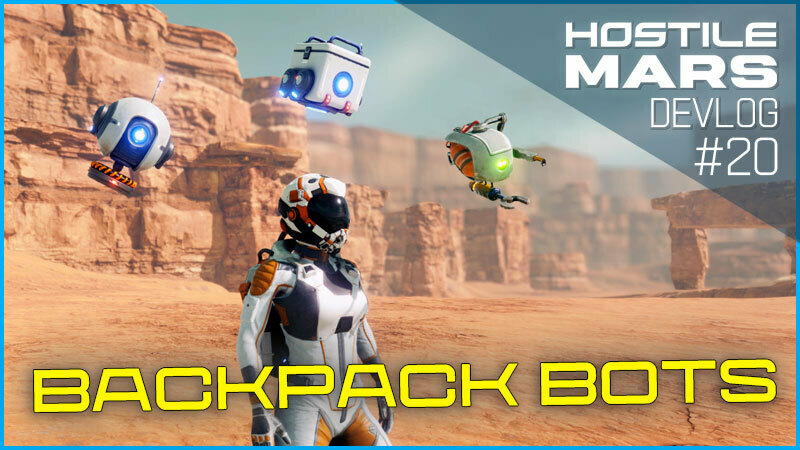 Hostile Mars - Devlog #20 - Steam News