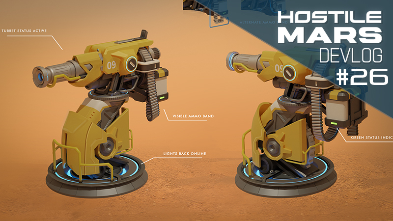 Hostile Mars - Devlog #26 - Steam News
