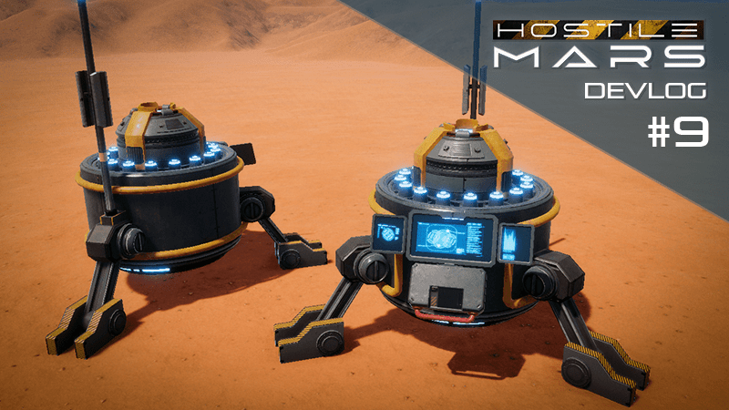 Hostile Mars - Devlog #09 - Steam News