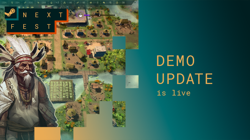 Aztecs The Last Sun - Demo update is here! - Steam News