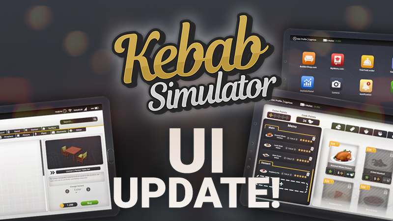 Kebab Chefs! - Restaurant Simulator - Development Update - Huge UI ...