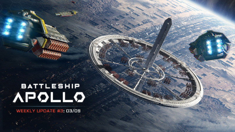 BATTLESHIP APOLLO - WEEKLY UPDATE #3 - Release Notes - Steam News
