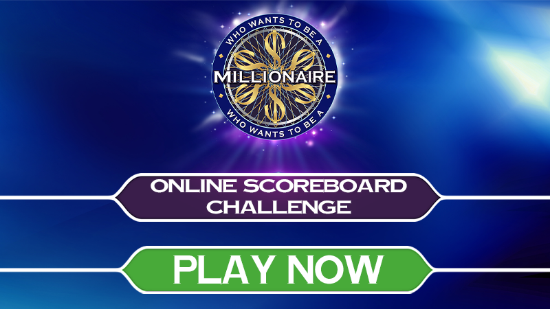 Who Wants To Be A Millionaire - 💯 Online Scoreboard Challenge starts ...