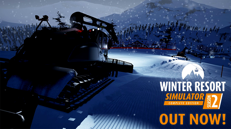 Winter Resort Simulator 2 - OUT NOW! - Steam News