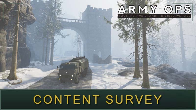 Army Ops - Army Ops Early Access Content Survey - Steam News