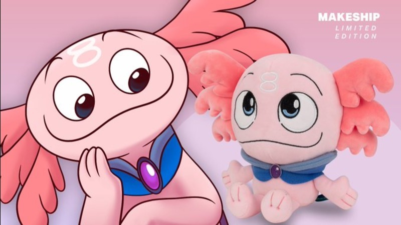 Billie Bust Up - Aristotle the Axolotl Plush available now from ...