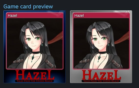 There's a card for each girl (Hazel, Tori and Sasha) plus one for Vin ...