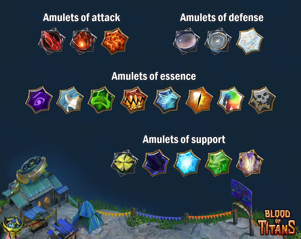 In total, there are 19 amulets in the Magic Lands. They can be divided ...