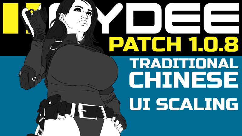 Haydee 2 - Patch 1.0.8 - Steam News