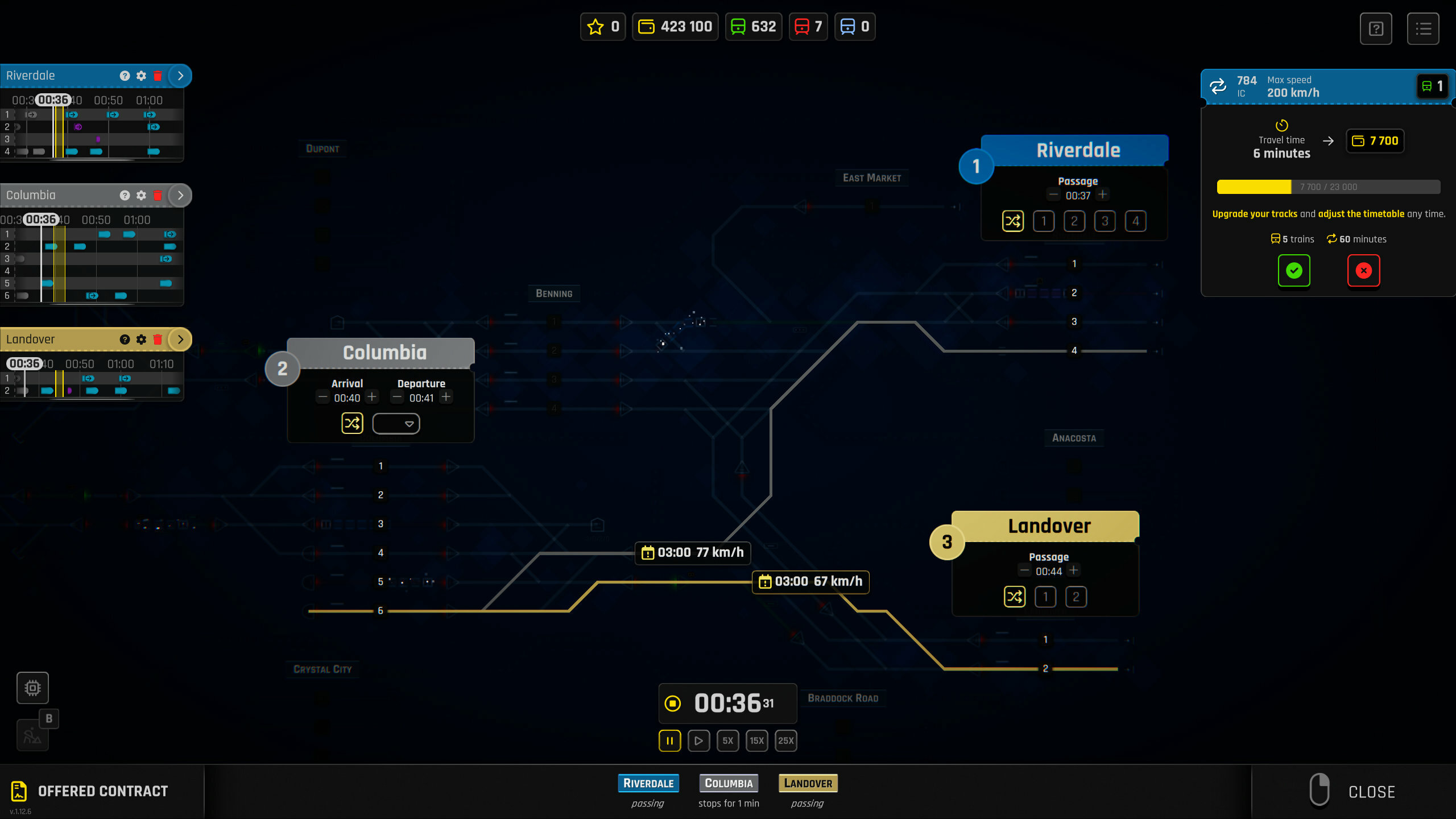Enhanced Train Controls: We've added 'Stop' and 'Run' commands to the ...