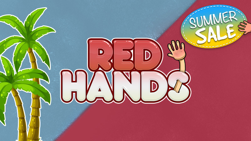 Red Hands – 2-Player Game - Summer Sale is Here! - Steam News