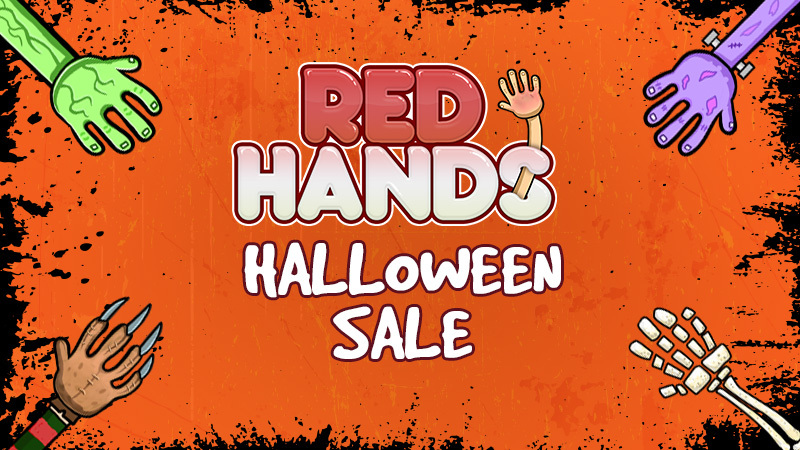 Red Hands – 2-Player Game - Red Hands Halloween Discount is Here ...