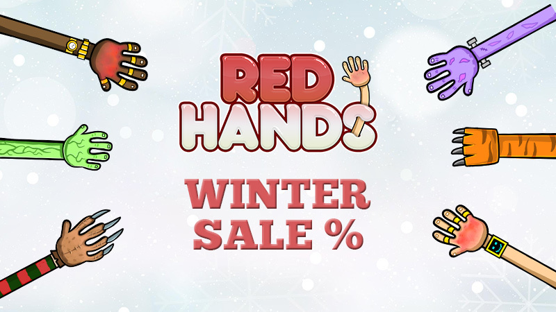 Red Hands – 2-Player Game - Winter Discount on Red Hands! - Steam News