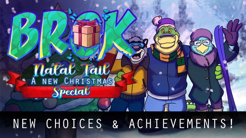 BROK the InvestiGator - Celebrate Christmas with BROK: Natal Tail ...