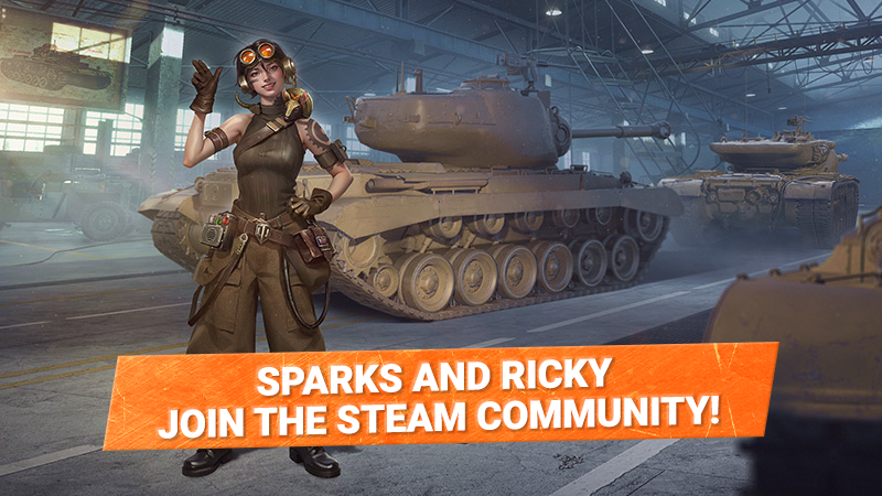 Steam :: World of Tanks :: Meet Sparks and Ricky—New Members of the ...