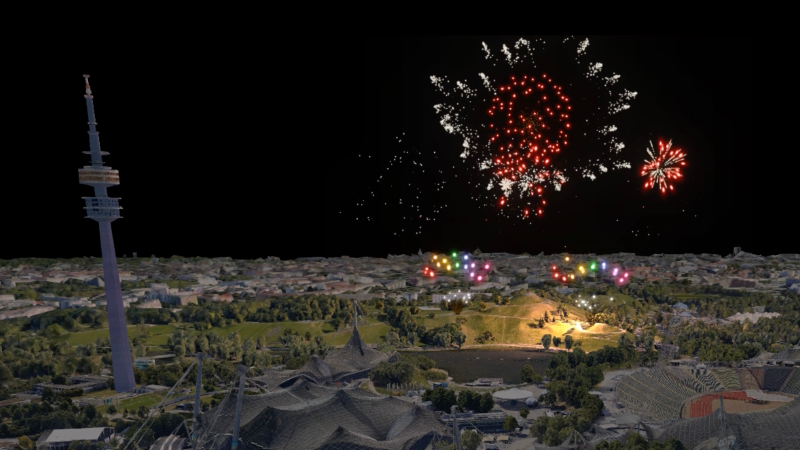 FWsim - Fireworks Display Simulator - The Entire World in 3D - FWsim 3. ...