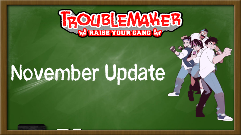 Steam :: Troublemaker :: November Dev Update!